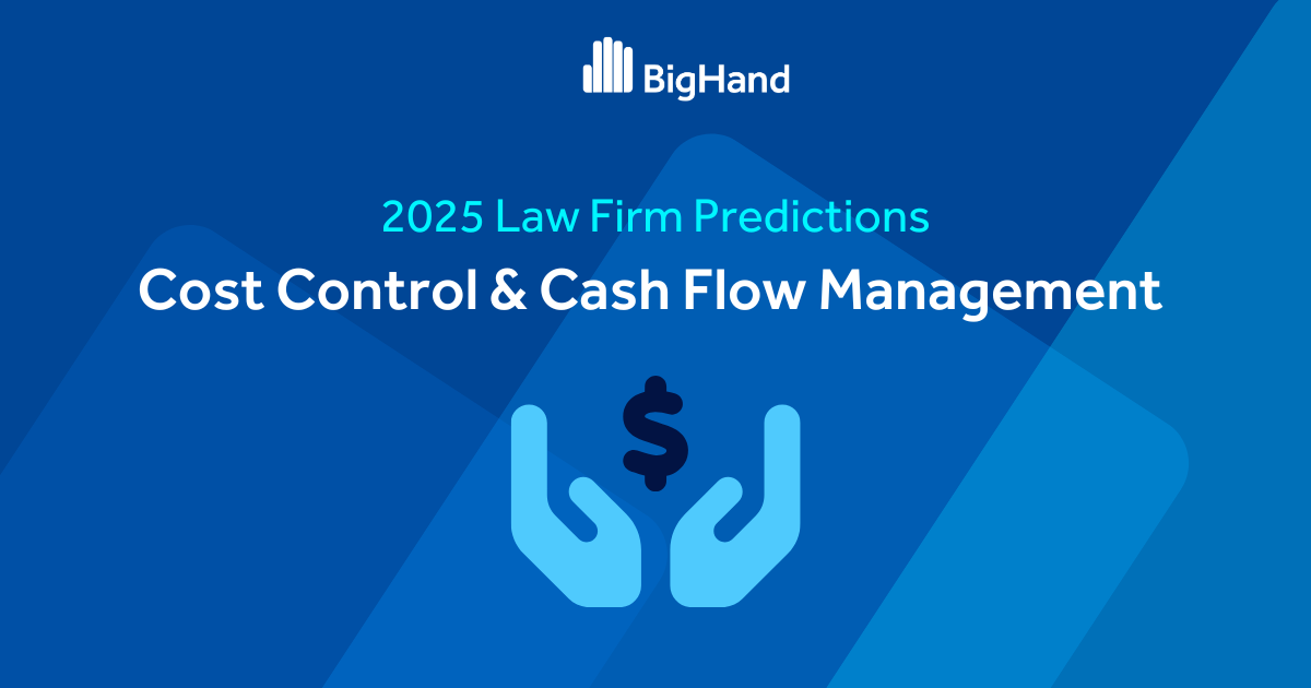 Cost Control & Cash Flow Predictions | BigHand