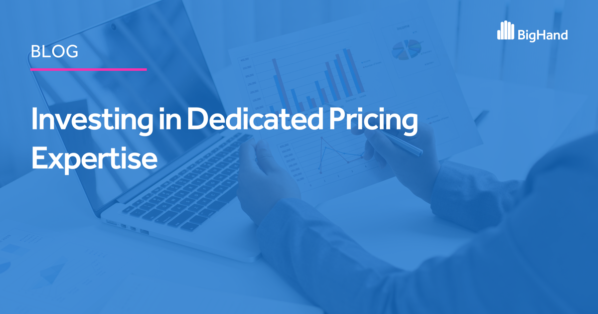 Investing in Dedicated Pricing Expertise