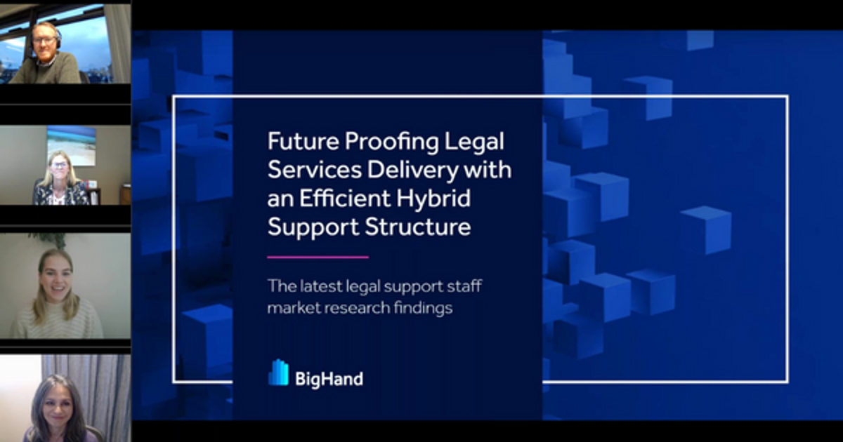 Webinar: The Support Staff Evolution - Navigating Changing Support Staff Structures