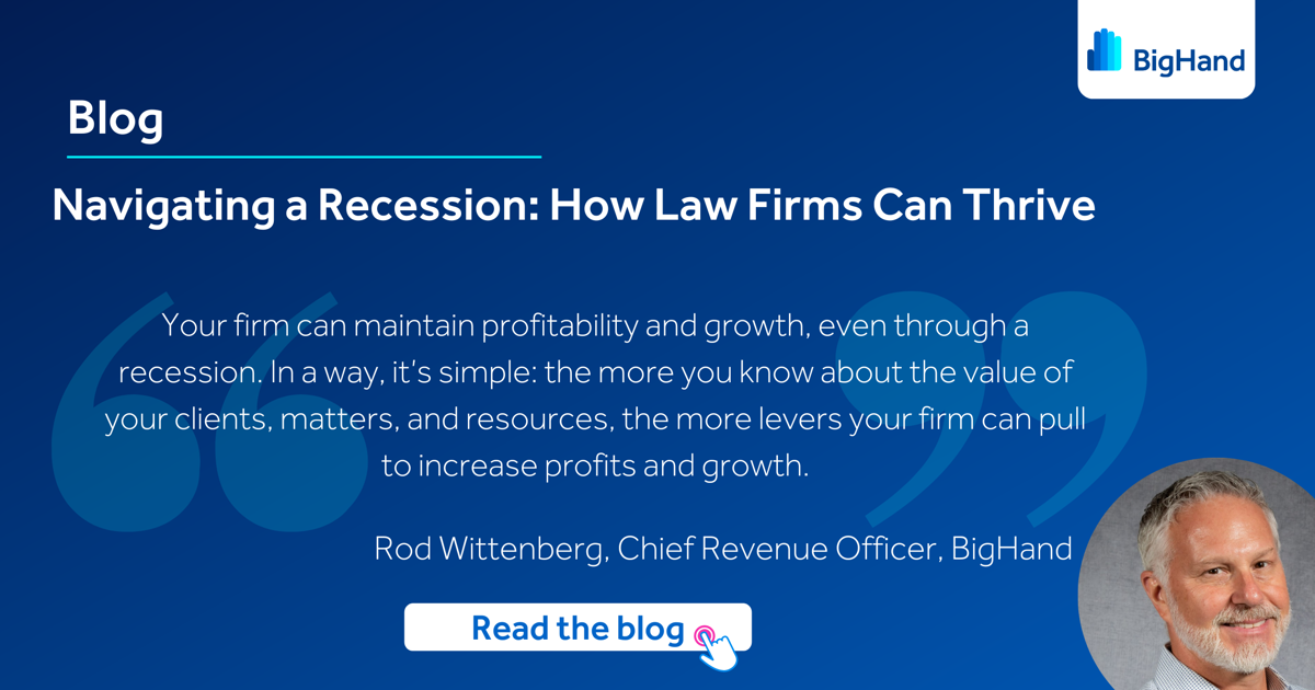 Navigating a Recession: How Law Firms Can Thrive