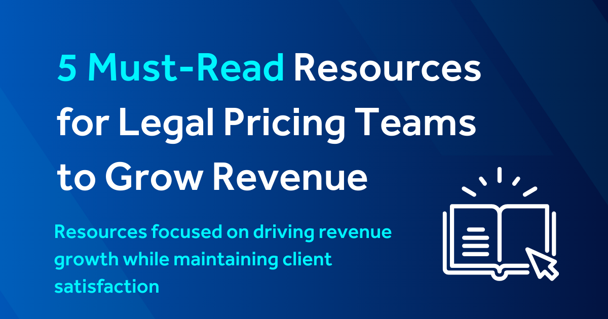 Top 5 Resources for Legal Pricing Teams | BigHand