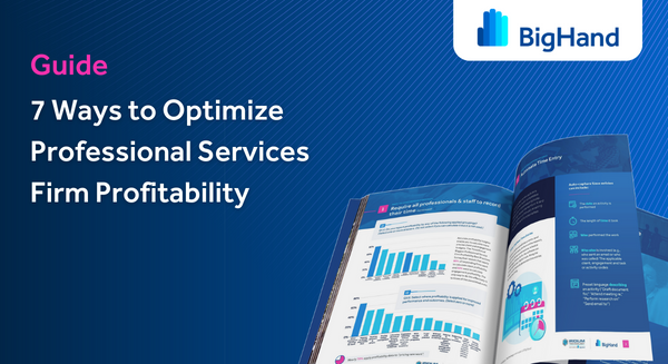 7 Ways to Continuously Optimize Professional Services Firm ...