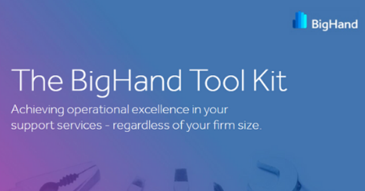 The BigHand Tool Kit