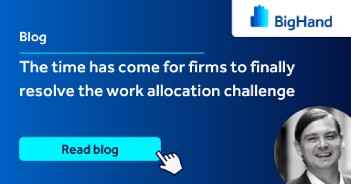 The time has come for firms to finally resolve the work allocation ...
