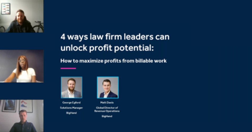 4 Ways Law Firm Leaders Can Unlock Profit Potential