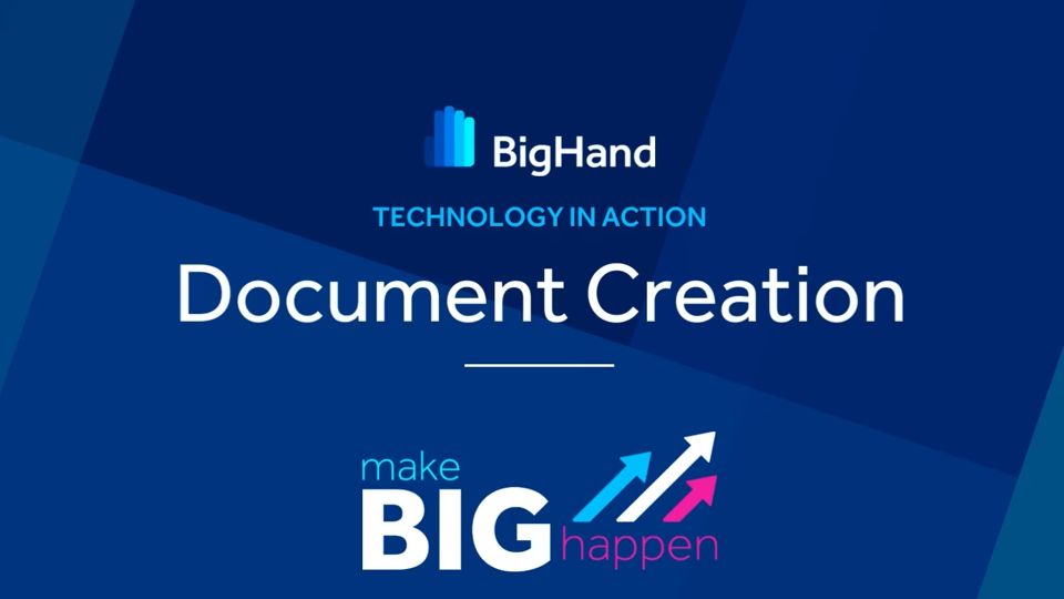 Streamline your document creation process
