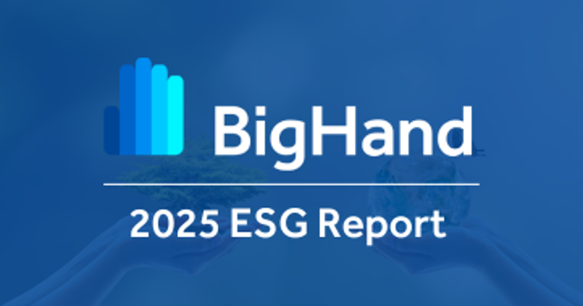 BigHand ESG Report