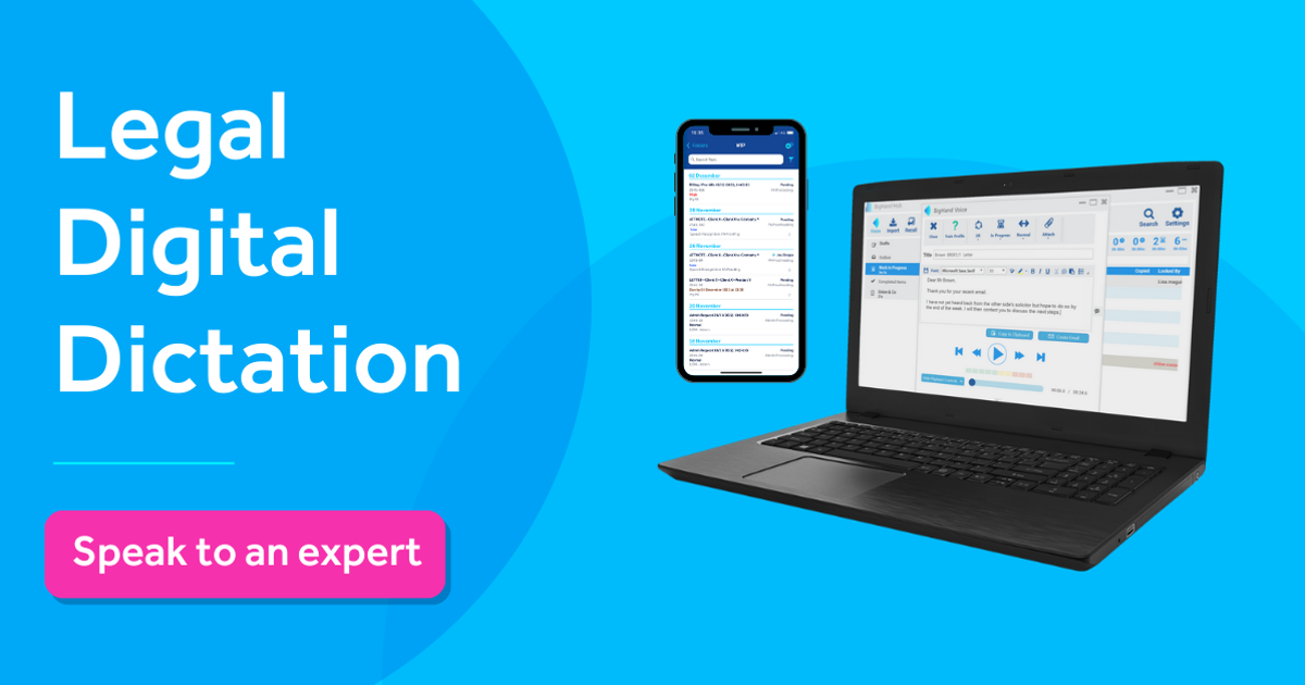 Legal Digital Dictation | BigHand