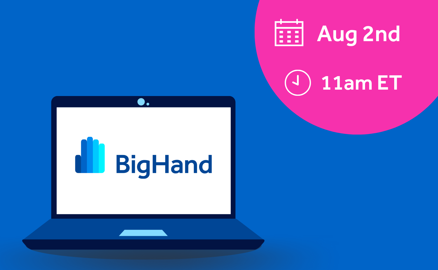Upcoming Webinars from BigHand