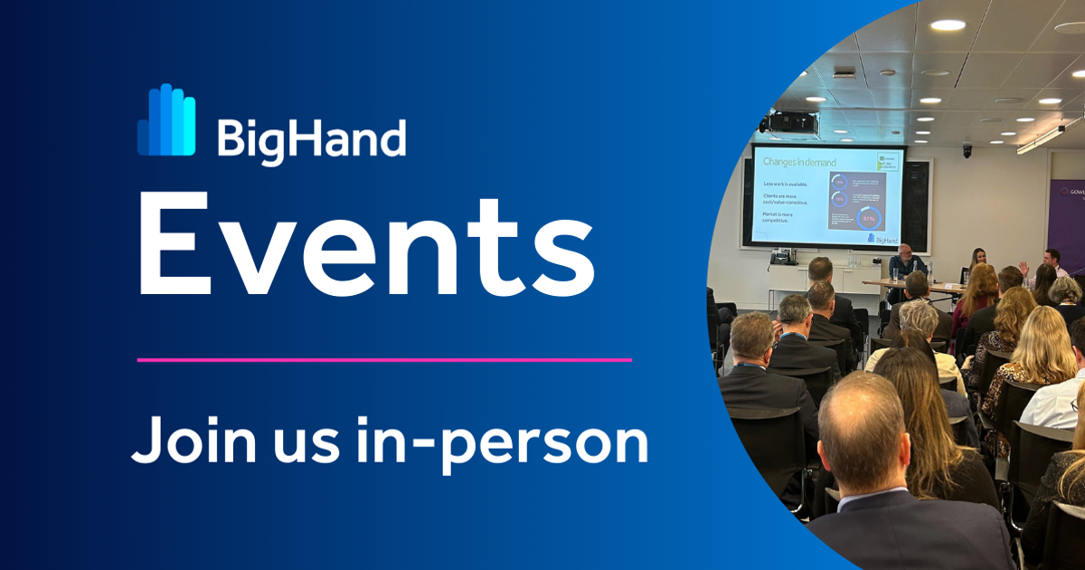 Upcoming Events | BigHand