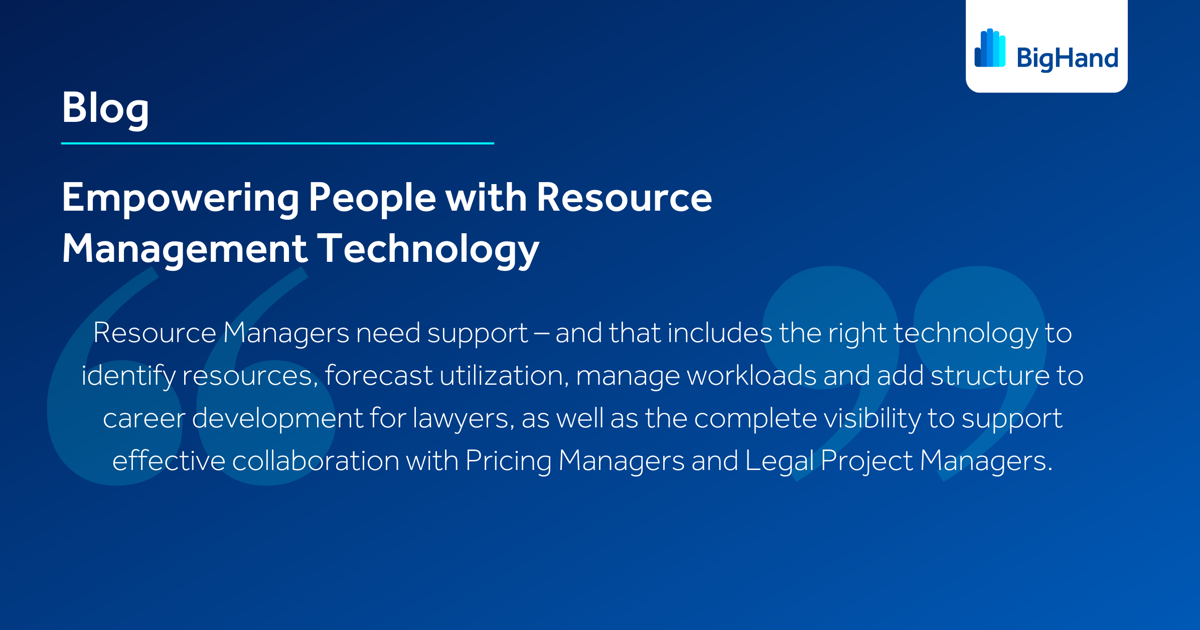 Empowering People with Resource Management Technology