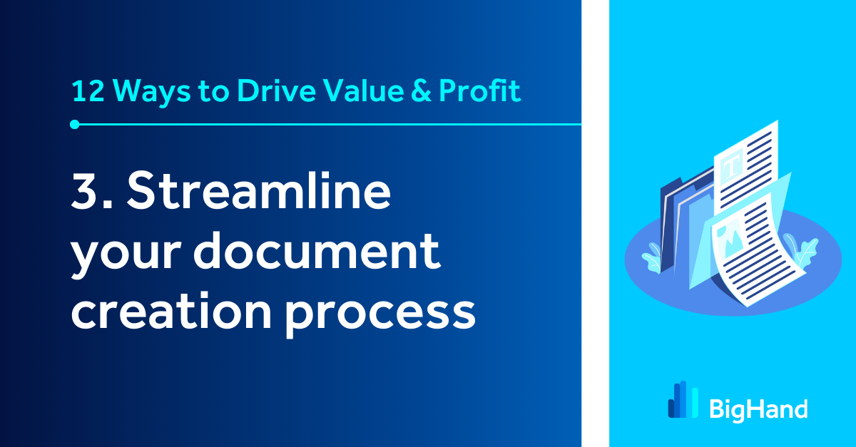 Document Creation Resources | BigHand