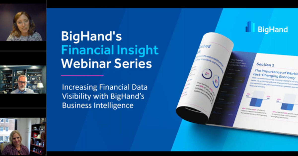 Webinar: Financial Insights Series - Increasing Financial Data ...