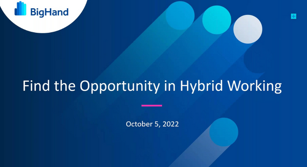 Product Video: BigHand Workflow Management