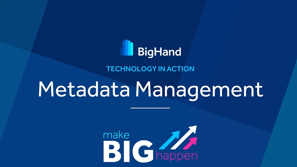 Manage metadata effectively and securely