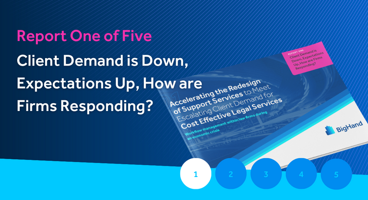 Client Demand is Down, Expectations Up, How are Firms Responding?